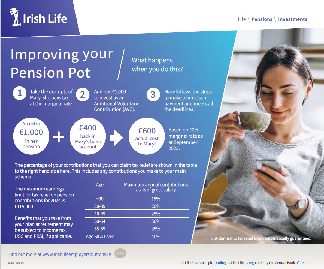 Top up your pension savings and get up to 40% tax back | Employer ...